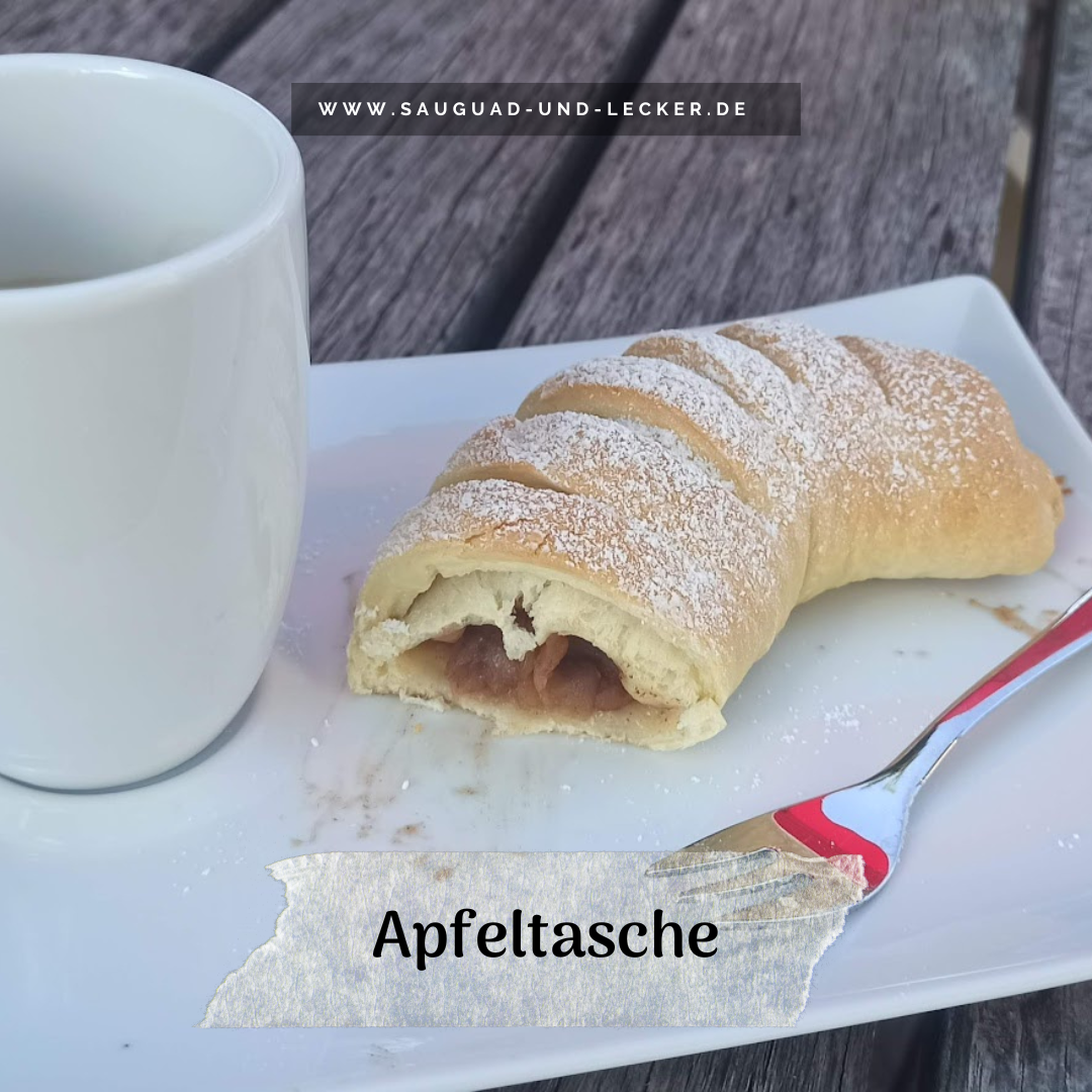 Apfeltaschen aus Hefeteig – einfaches Rezept mit Äpfeln & Zimt | Beate ...